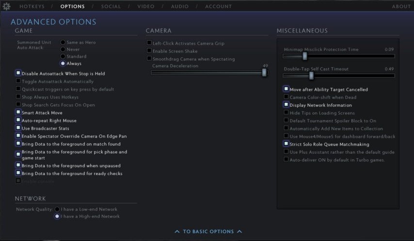 Check out the PRO: dyrachyo shared his Dota 2 settings | Hawk Live