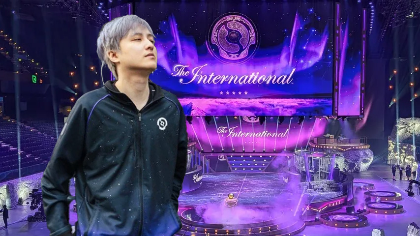 Ame showed his condition after the loss at The International 2025 | Hawk Live