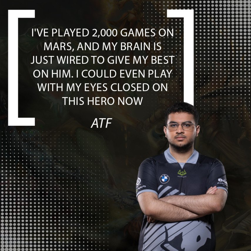 ATF boasted about a unique achievement in Dota 2 | Hawk Live