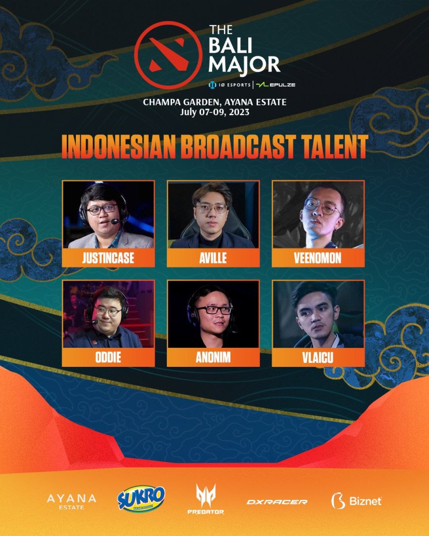Bali Major 2023 Indonesian broadcast | Hawk Live