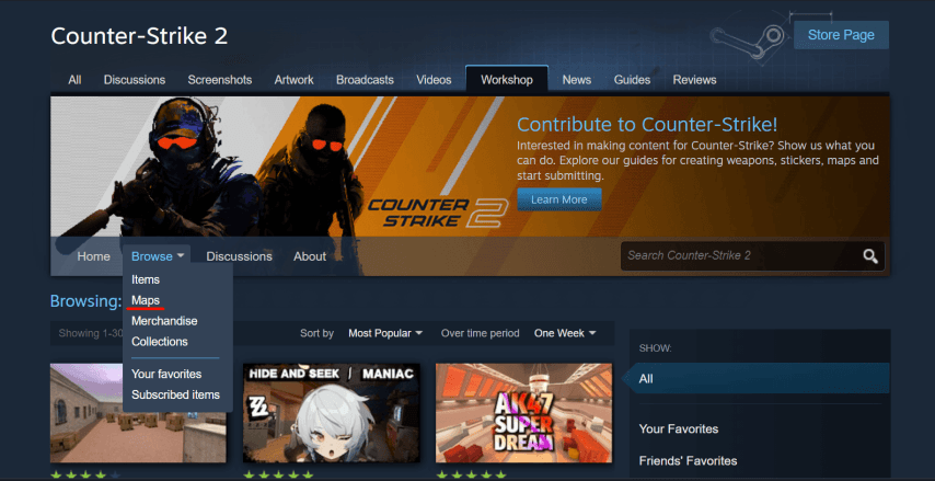 Cs2 Workshop Maps How To Play Custom Maps In Counter Strike 2 Hawk Live 8885