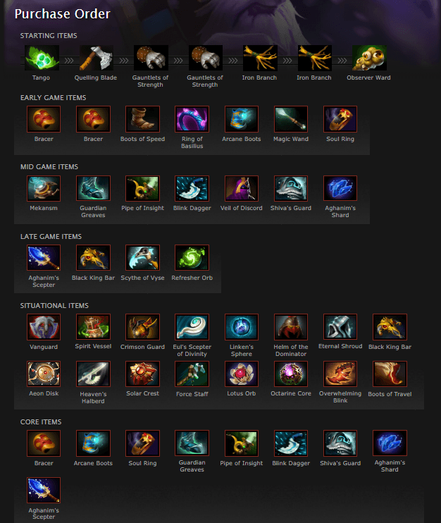 Dark Seer Item Build Dark Seer DOTA 2 Hero Guides On DOTAFire