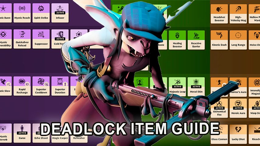 The Complete Guide to Items in Deadlock: Enhancing Your In-Game ...