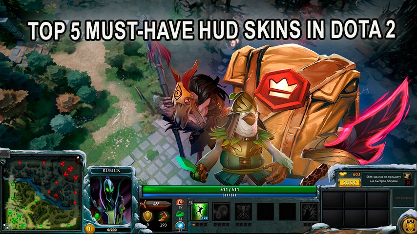 Dota 2 Game Hud