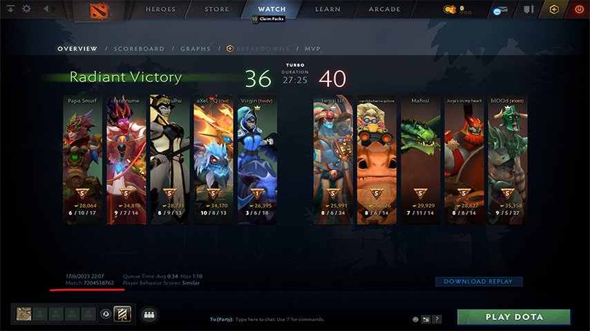 The Ultimate Guide To Watching Dota 2 Matches By ID