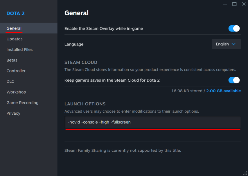 Параметры Запуска Dota 2: Подробный гайд | Hawk Live