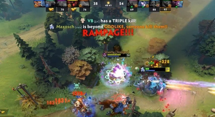 Что такое Rampage в Dota 2? | Hawk Live