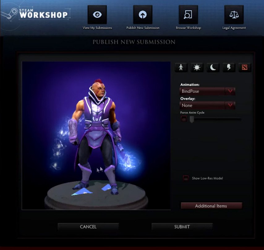 Dota 2 Workshop: how to create your own item for game | Hawk Live