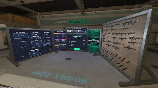 Best CS 2 warm up maps | Hawk Live