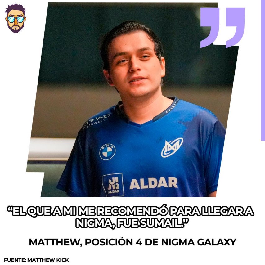 Nigma Galaxy's backup surprised fans with the details of his selection to the team | Hawk Live