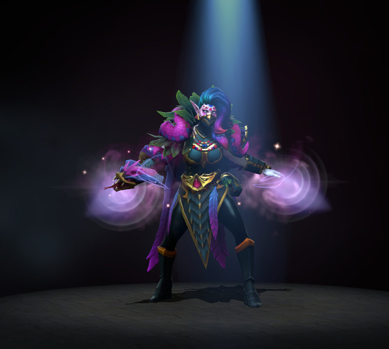 All Rewards from The Charms of the Snake Treasure in Dota 2 | Hawk Live