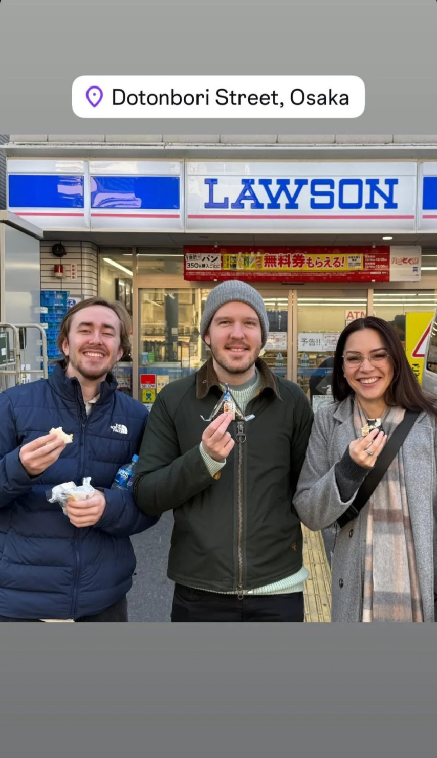 Quinn, along with NatTea, was spotted on vacation in Japan. Photo | Hawk Live