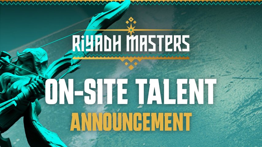 Riyadh Masters on-site talent announced | Hawk Live
