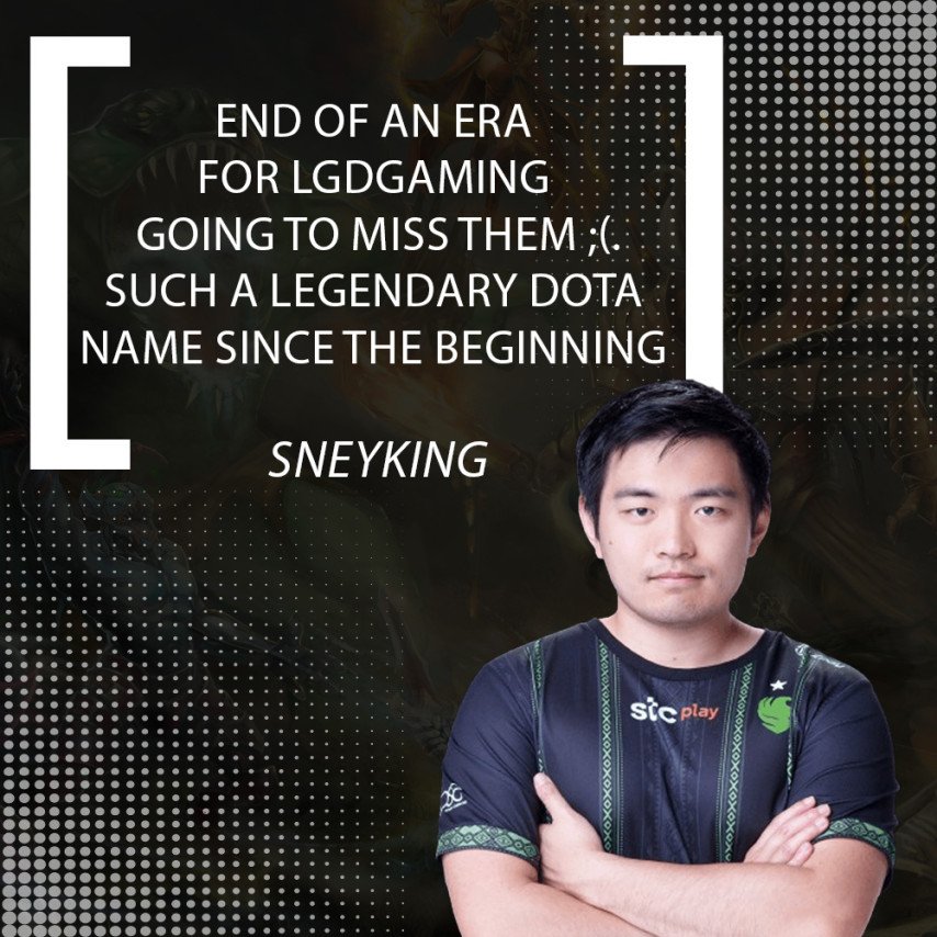 The captain of Team Falcons unexpectedly commented on the disbandment of LGD Gaming | Hawk Live