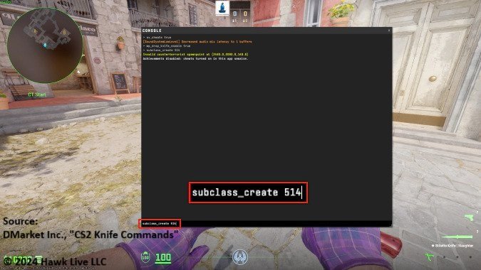 Как Выдать Любой Нож в CS2 | Hawk Live