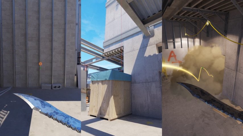 Essential Smokes on Vertigo in Counter-Strike 2 | Hawk Live