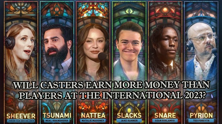 Casters will earn more money than players at The International 2023, - Magician | Hawk Live
