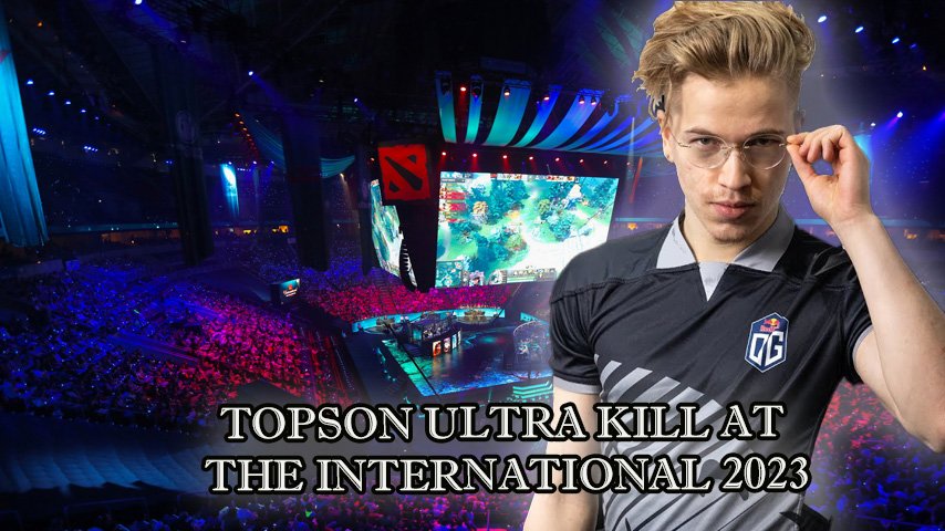 Topson has amazed with his ULTRA KILL at The International 2023 | Hawk Live