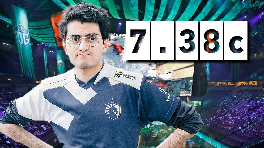 Valve выпустили патч 7.38c прямо посреди матча Team Liquid изменив ход ...