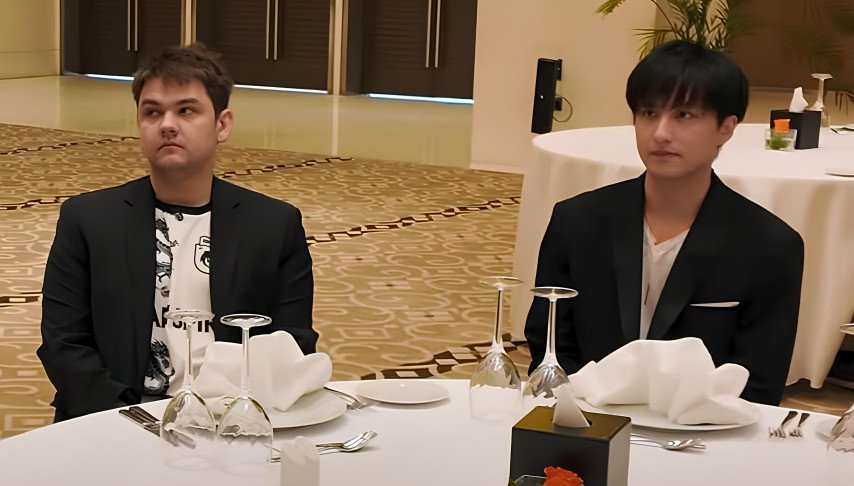 A joint photo of Yatoro and Ame at Riyadh Masters 2024 has gone viral | Hawk Live